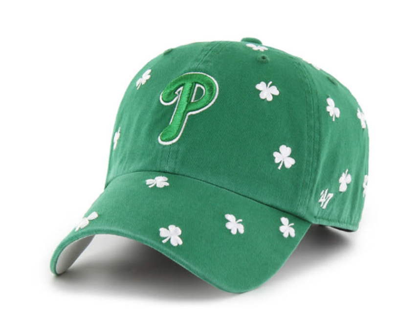 '47 Philadelphia Phillies Kelly Green Shamrock Clean Up – Reading ...