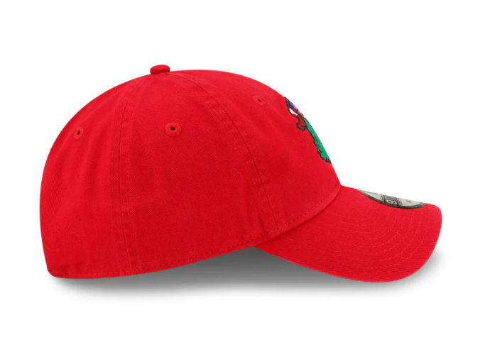 New Era 9Twenty Scarlet Red Phillie Phanatic Logo Adjustable Hat ...