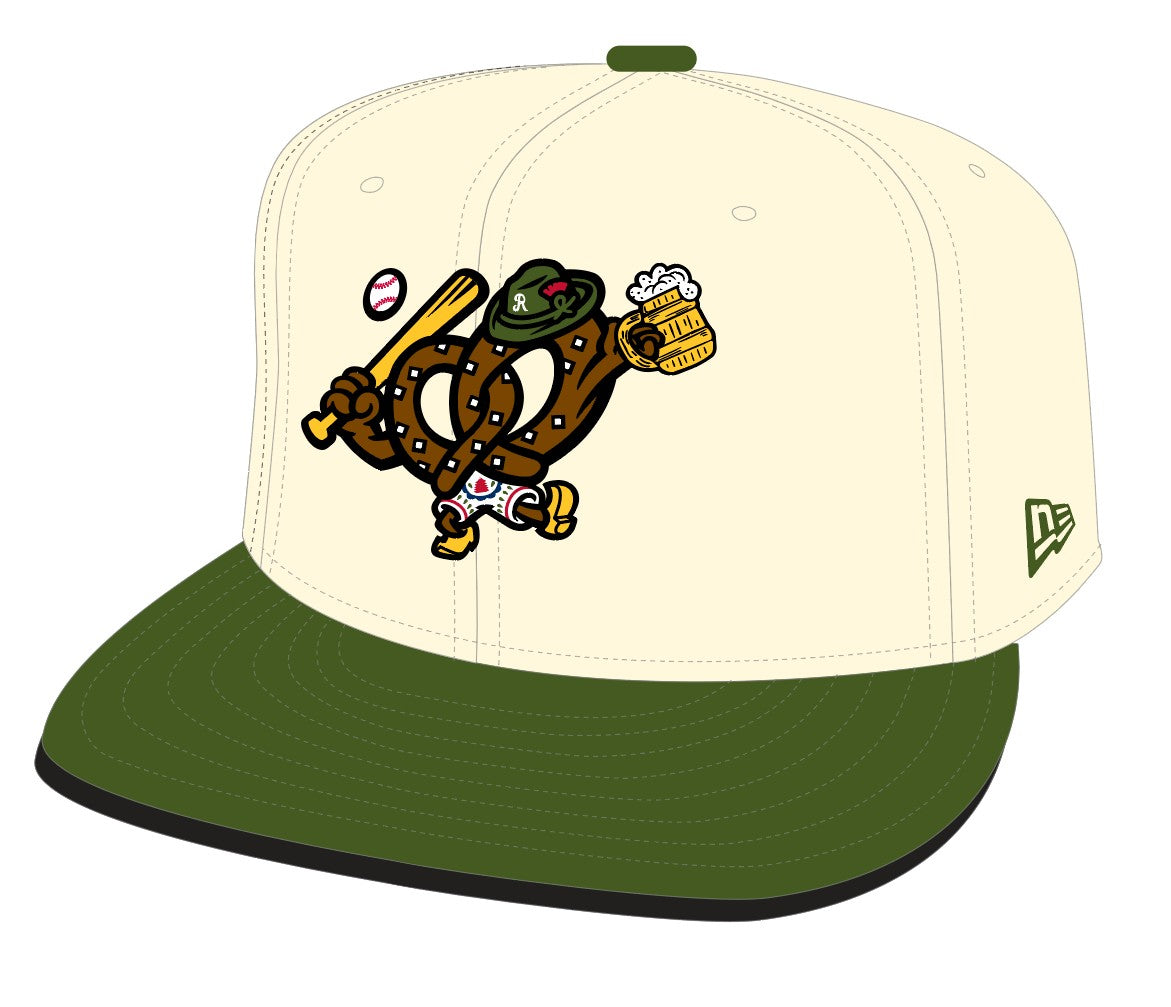 New Era 59Fifty High Profile Reading Prost Rifle Green Alternate Fitte ...